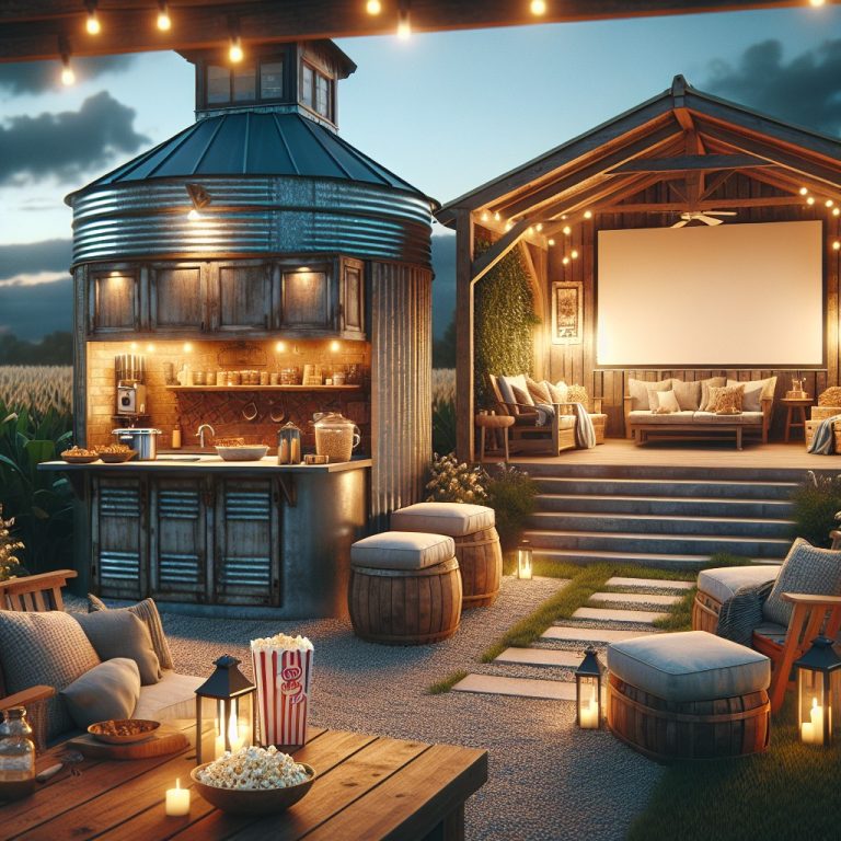 20 Grain Bin Outdoor Kitchen Ideas for a Unique Cooking Experience