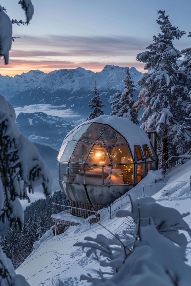 75 Jaw-dropping Modern Glass Cabins in the Mountains