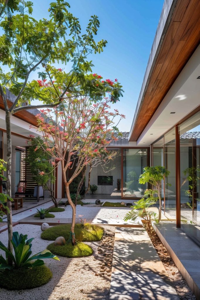 61 Modern Courtyard Houses: Captivating Design Ideas