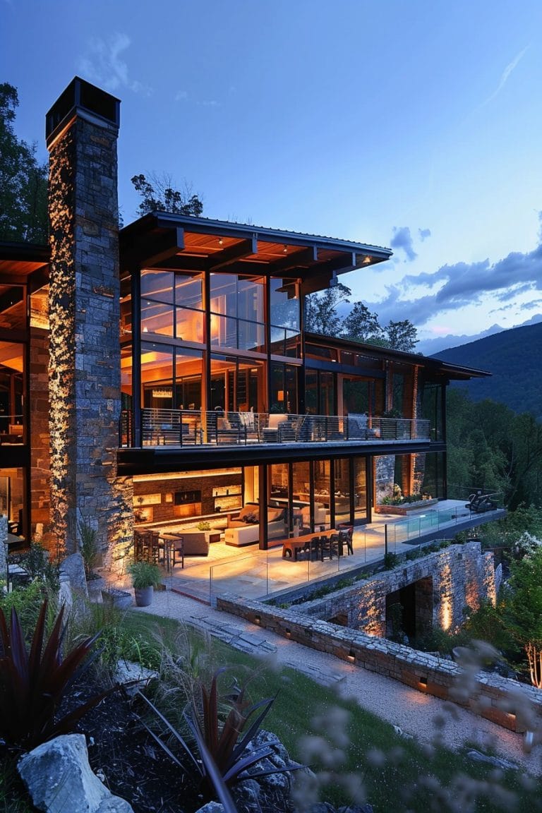 65 Magnificent Modern Homes with Panoramic Mountain Views