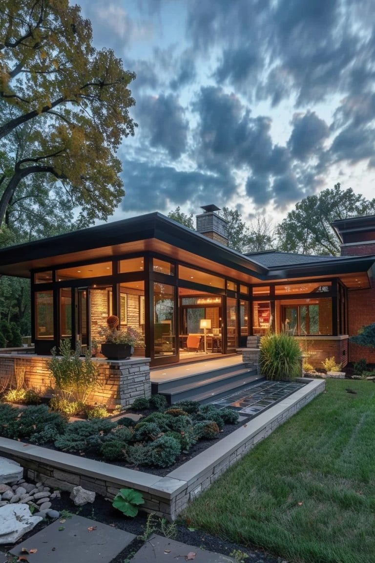 21 More Modern Homes Built on Old Houses