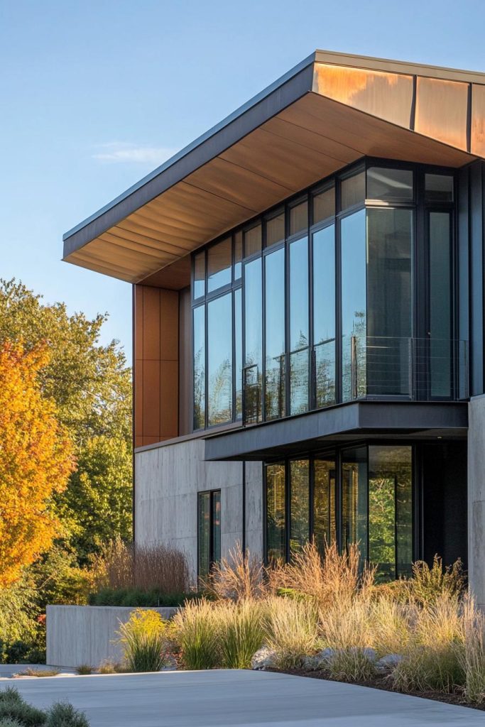 38 Sleek Modern Houses with Zinc Roofs