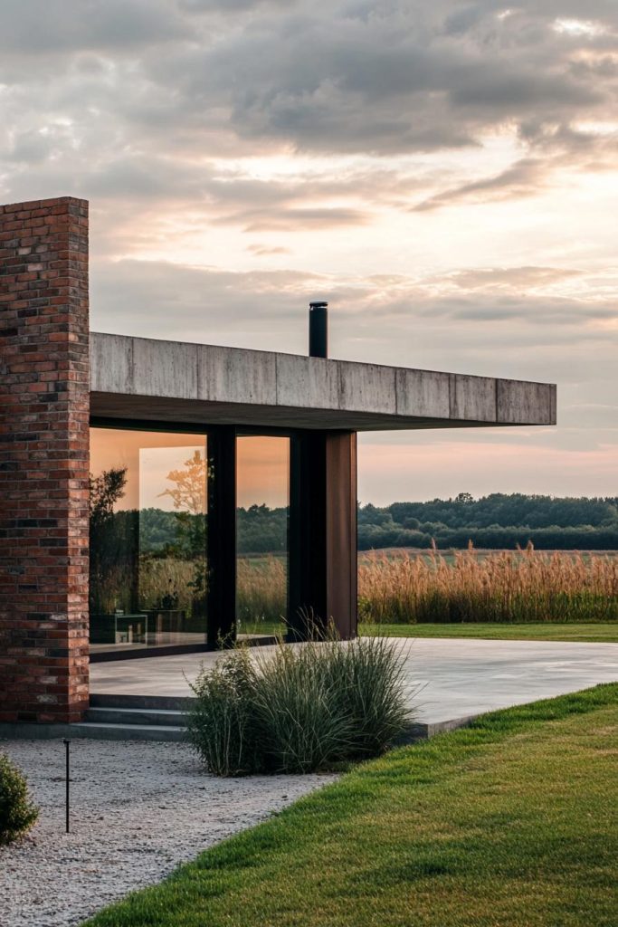 39 Beautiful Minimalist Industrial House Designs