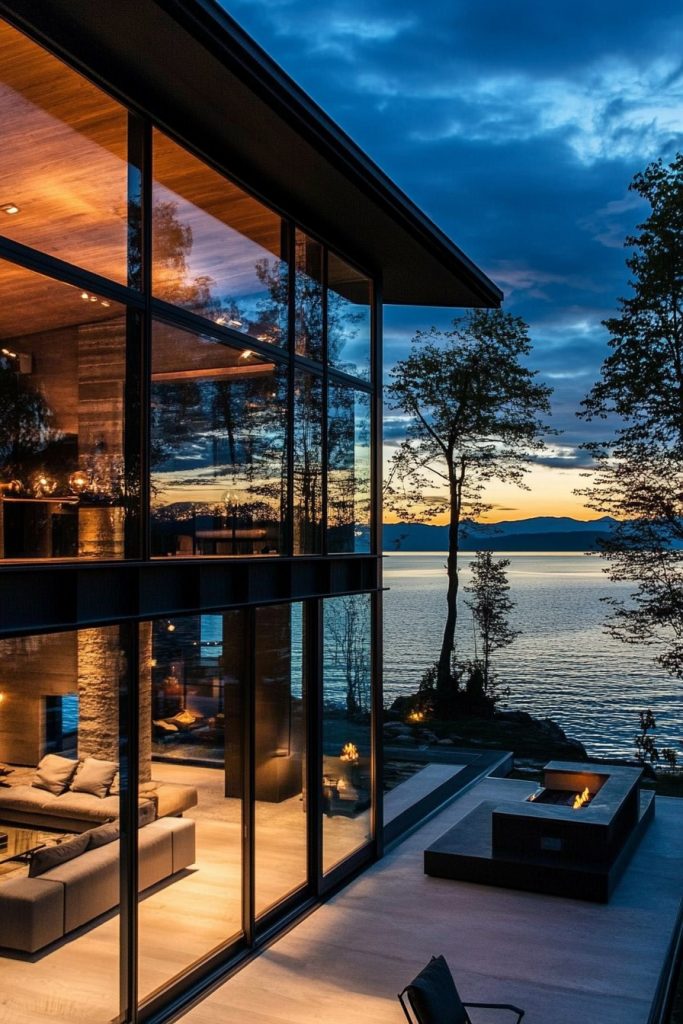 40 Spectacular Ideas for Modern Lakeside Homes