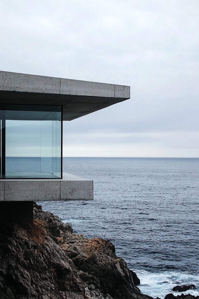 41 Jaw-Dropping Modern Houses on the Cliff Ideas