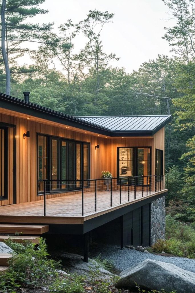 40 Modern Houses With Cedar Shiplap Exterior For Stunning Curb Appeal
