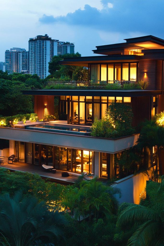 37 Brilliant Modern Luxury Mansions Houses