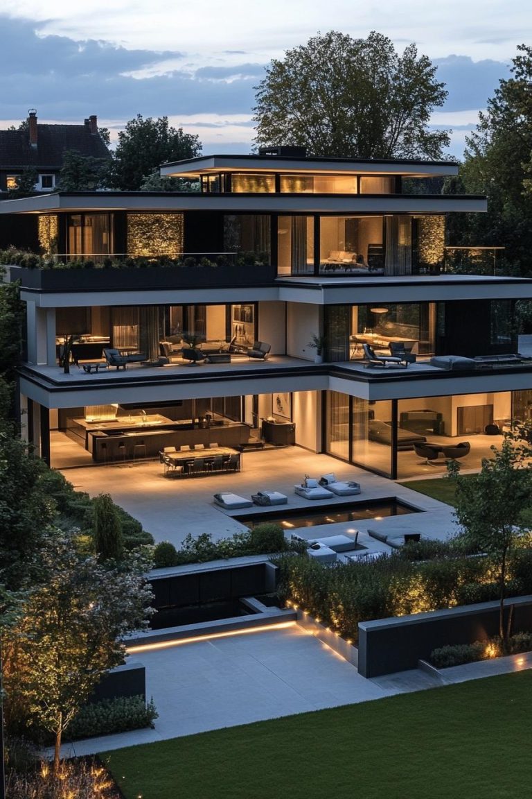 37 Brilliant Modern Luxury Mansions Houses