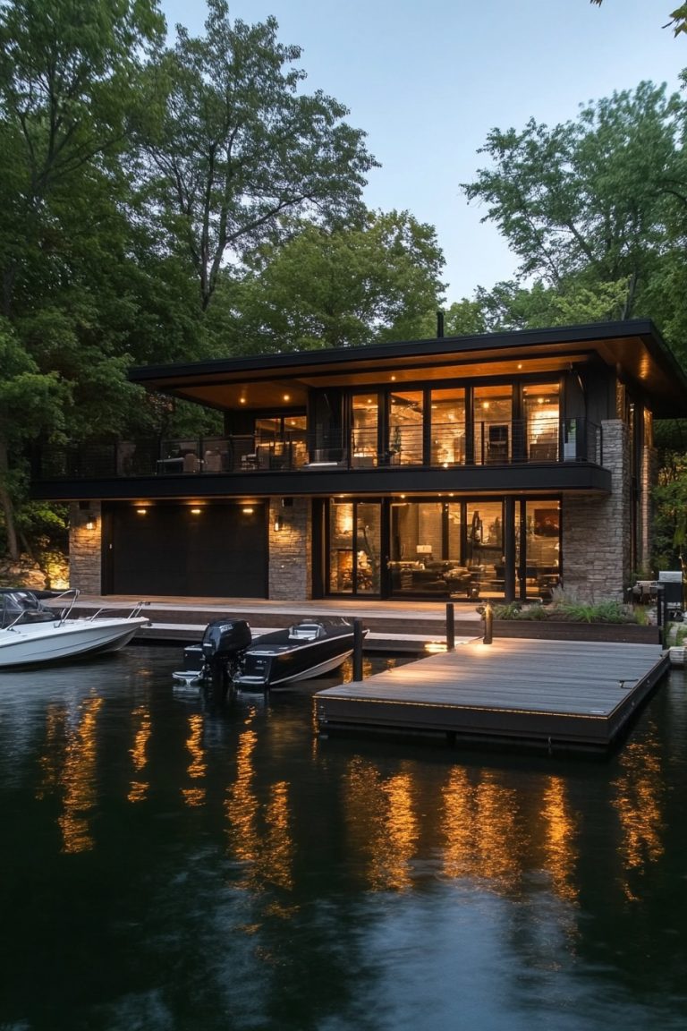 40 Spectacular Ideas for Modern Lakeside Homes