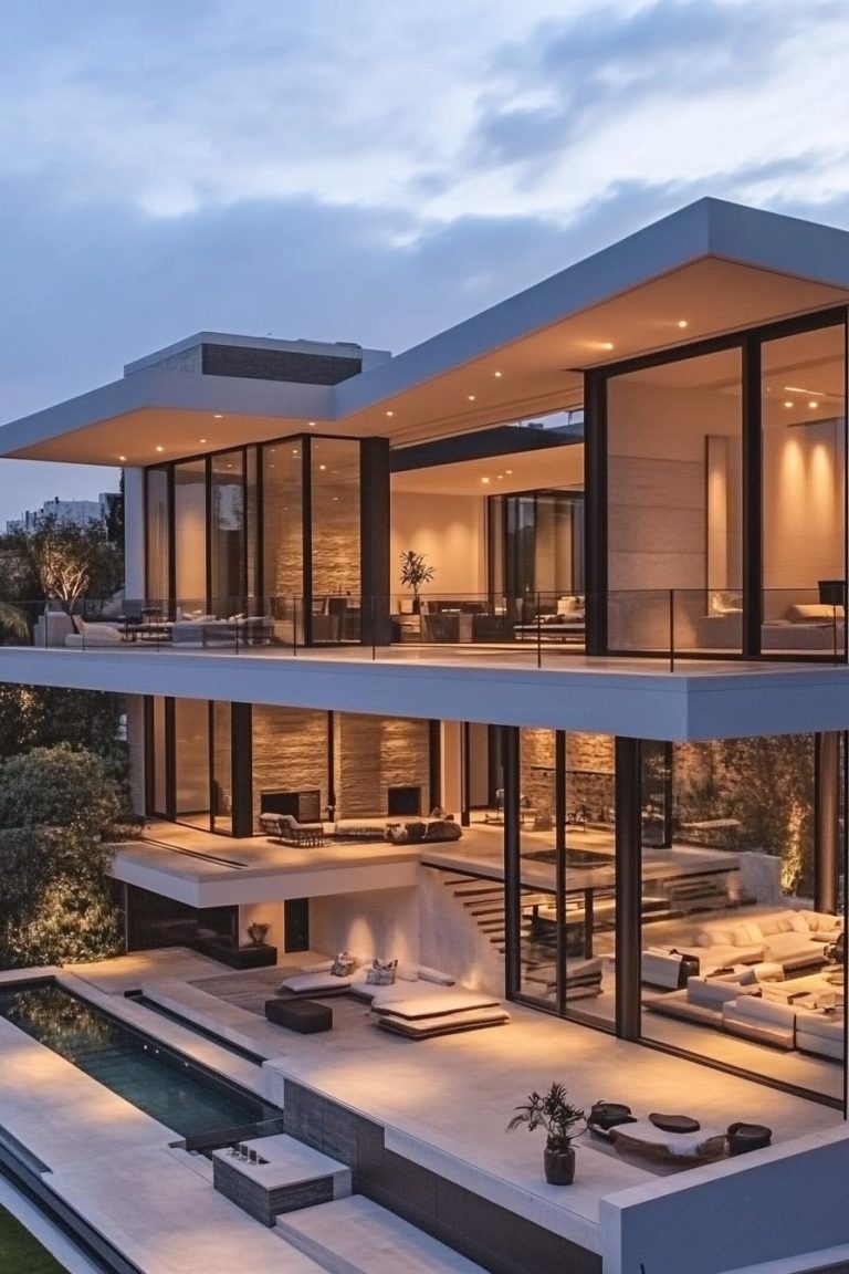 38 Stunning Modern Suburban Mansions