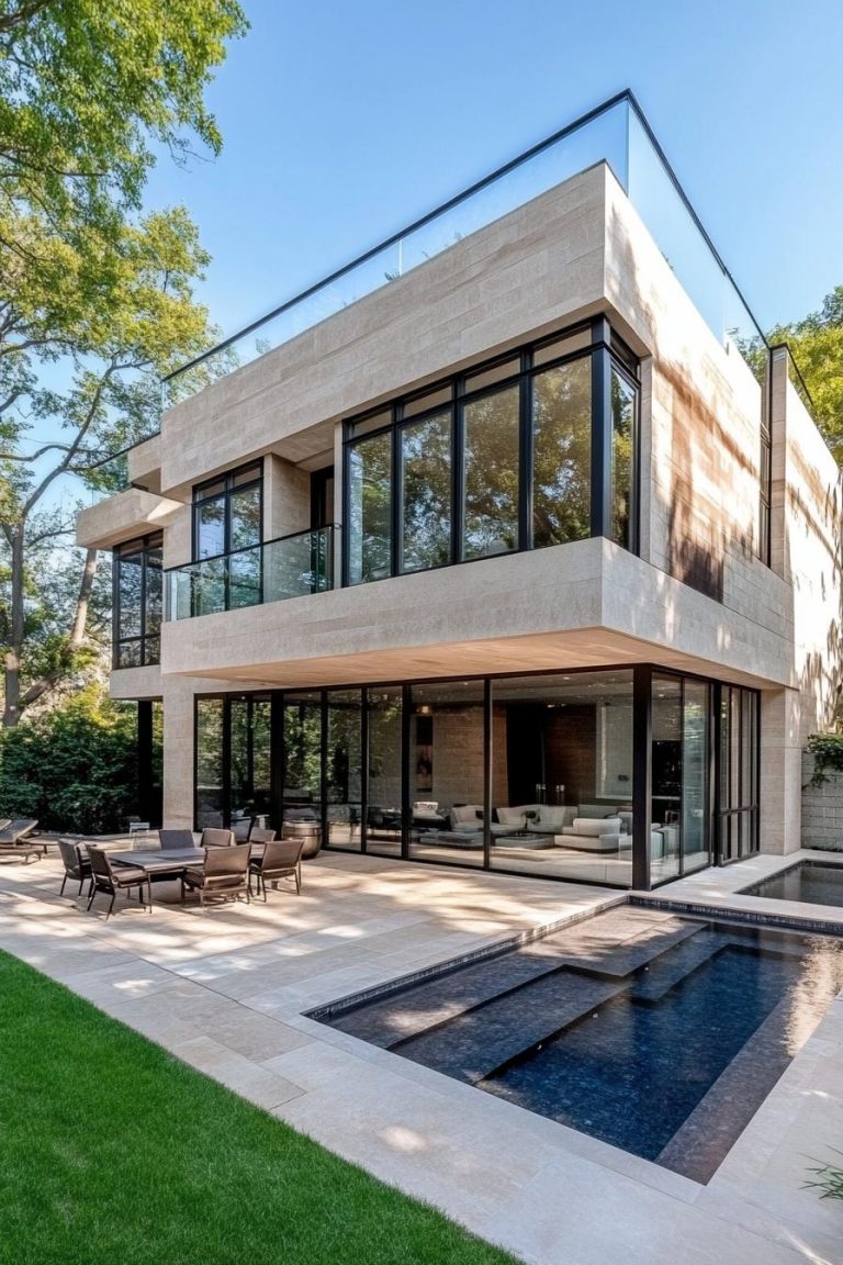 38 Stunning Modern Suburban Mansions