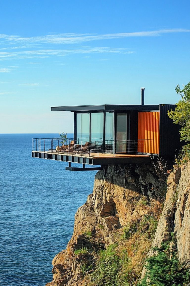 41 Jaw-Dropping Modern Houses on the Cliff Ideas