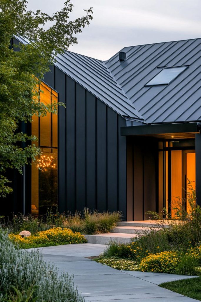 38 Sleek Modern Houses with Zinc Roofs