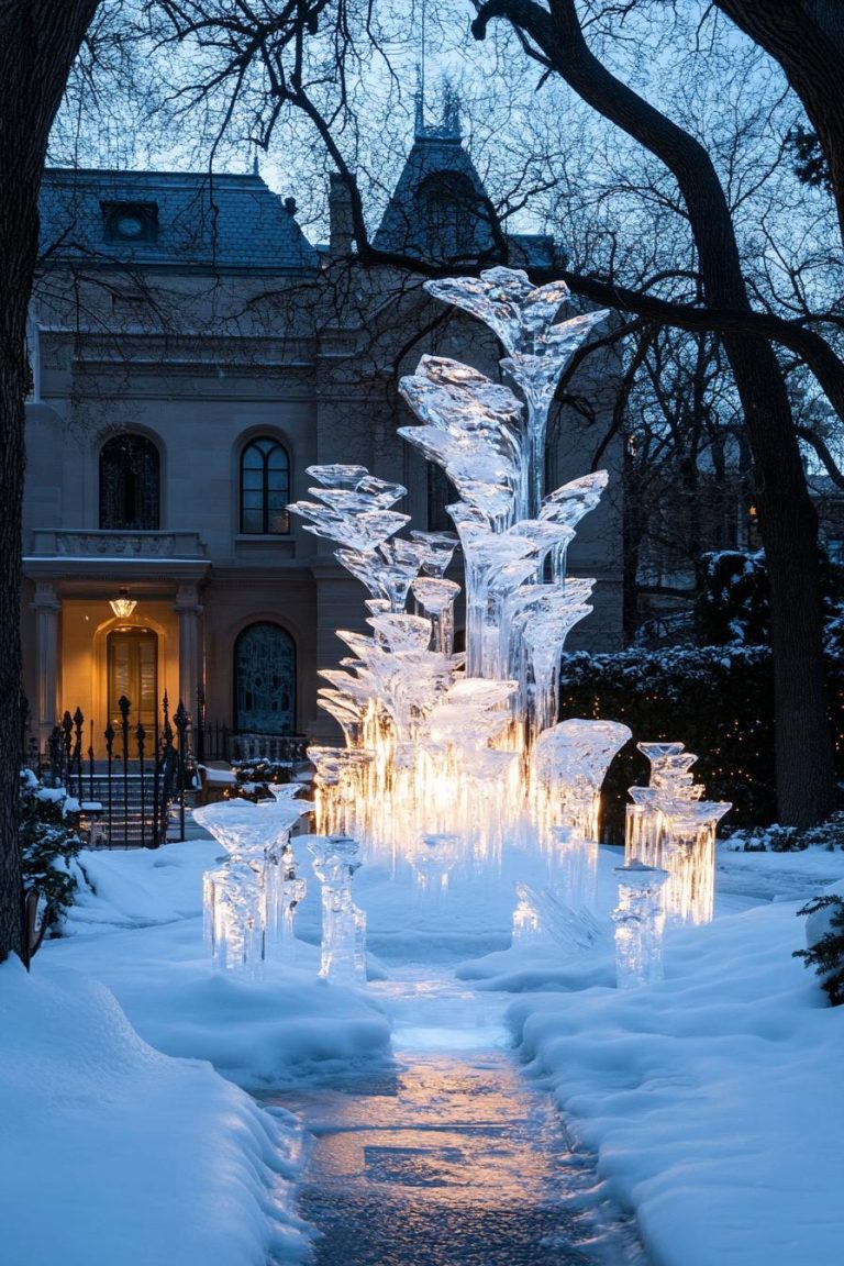 38 Winter Mansions Ideas for Cozy Elegance