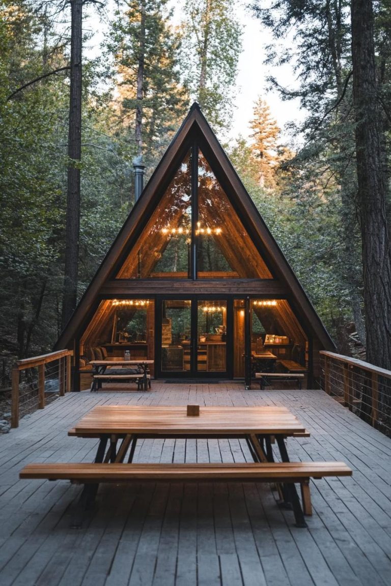 33 Cozy A-frame Cabins for Your Ultimate Getaway