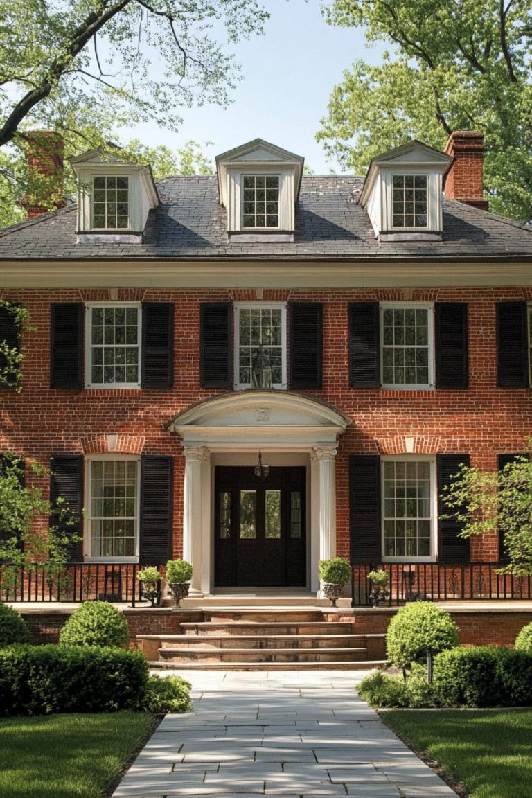 52 Charming Houses with Brick Exterior You Must See