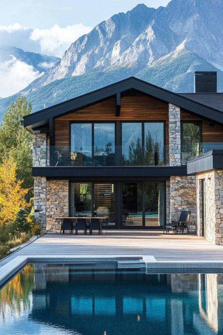 40 Modern Chalet Houses That Are Perfectly Cozy