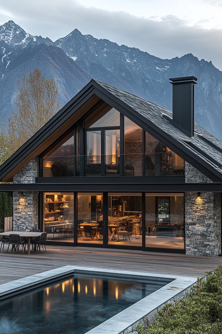 40 Modern Chalet Houses That Are Perfectly Cozy