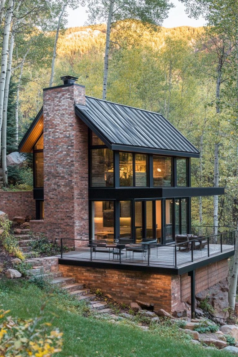 40 Charming Small Mountain Houses You'll Love