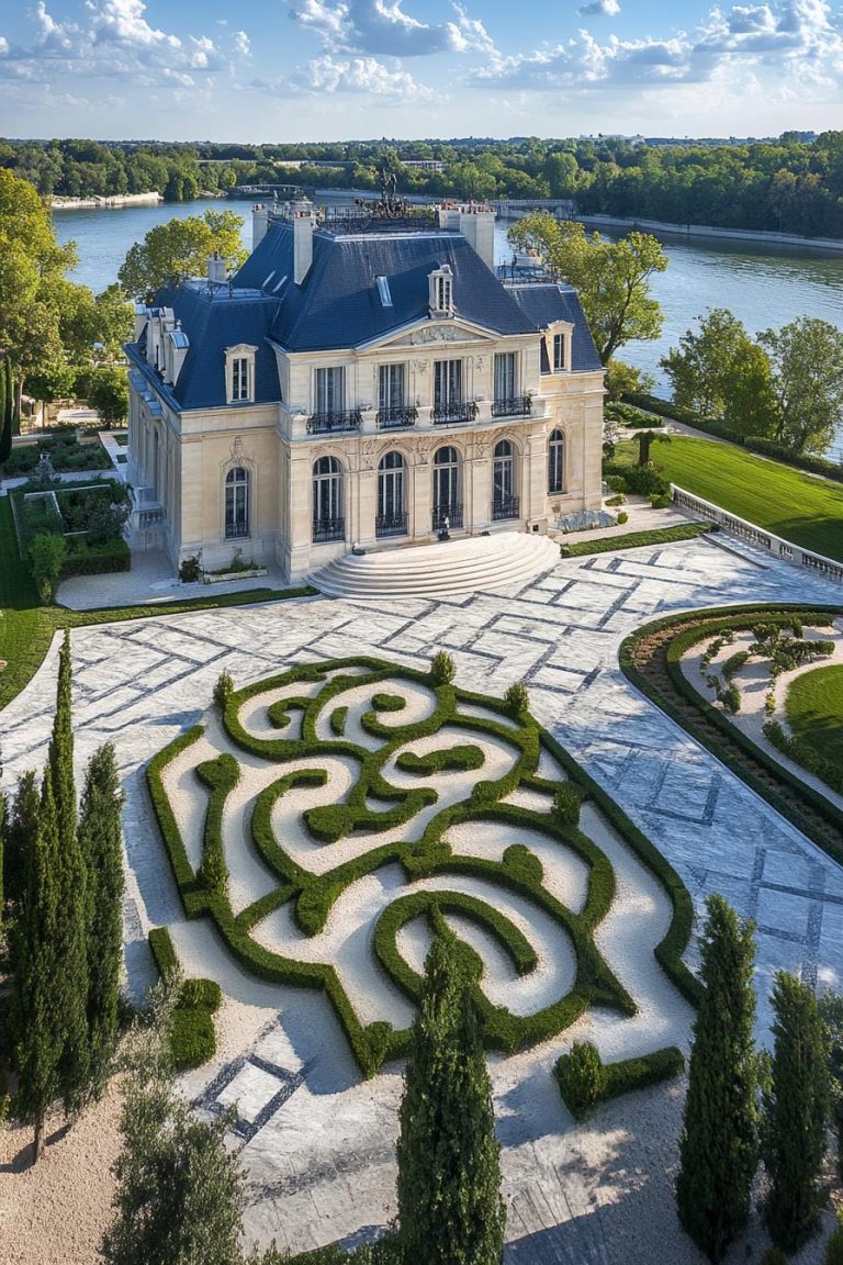 41 Elegant French Mansions of Your Dreams