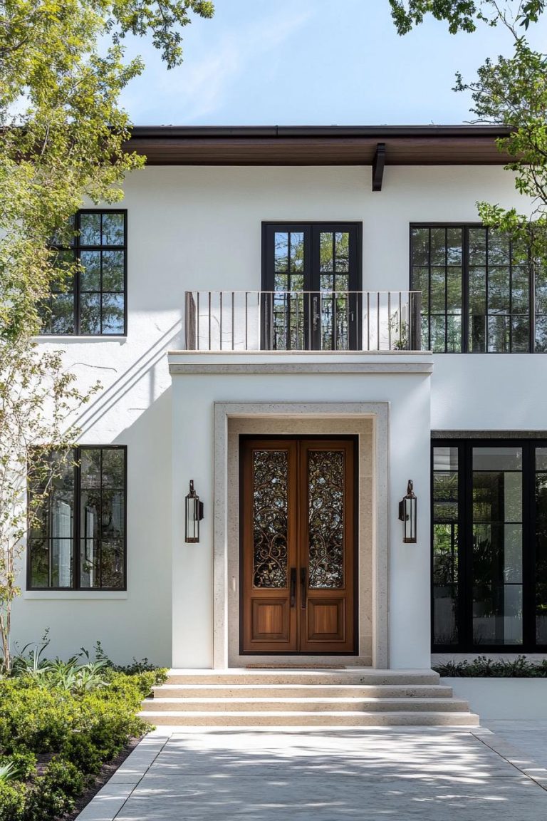 37 Stunning Mid-Century Mixed With Antique Exterior Houses