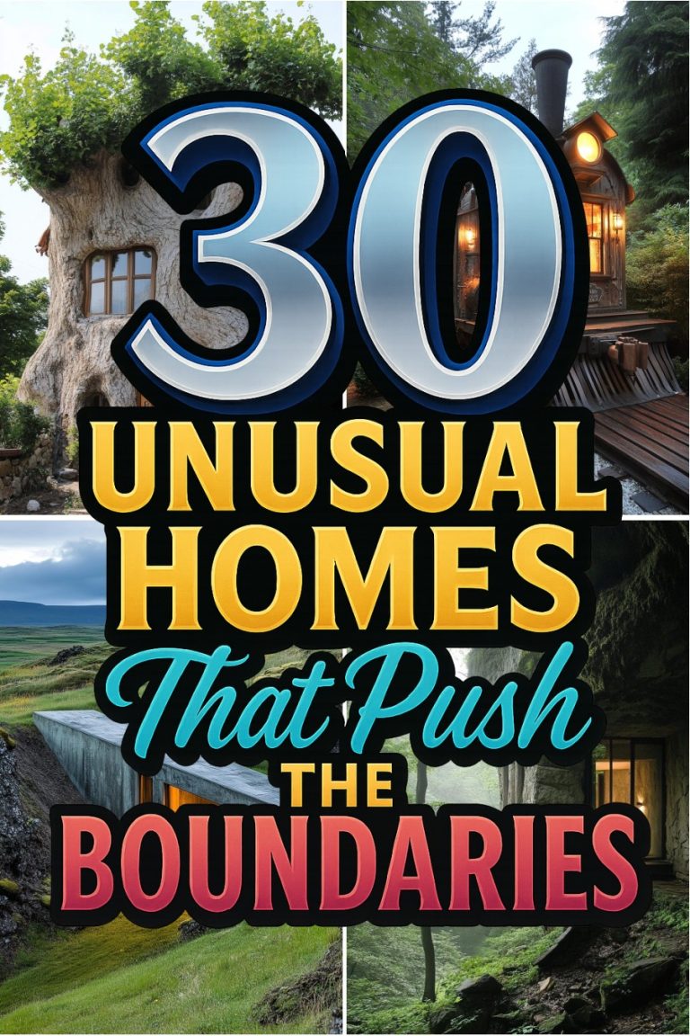 30 Unusual Homes That Push the Boundaries