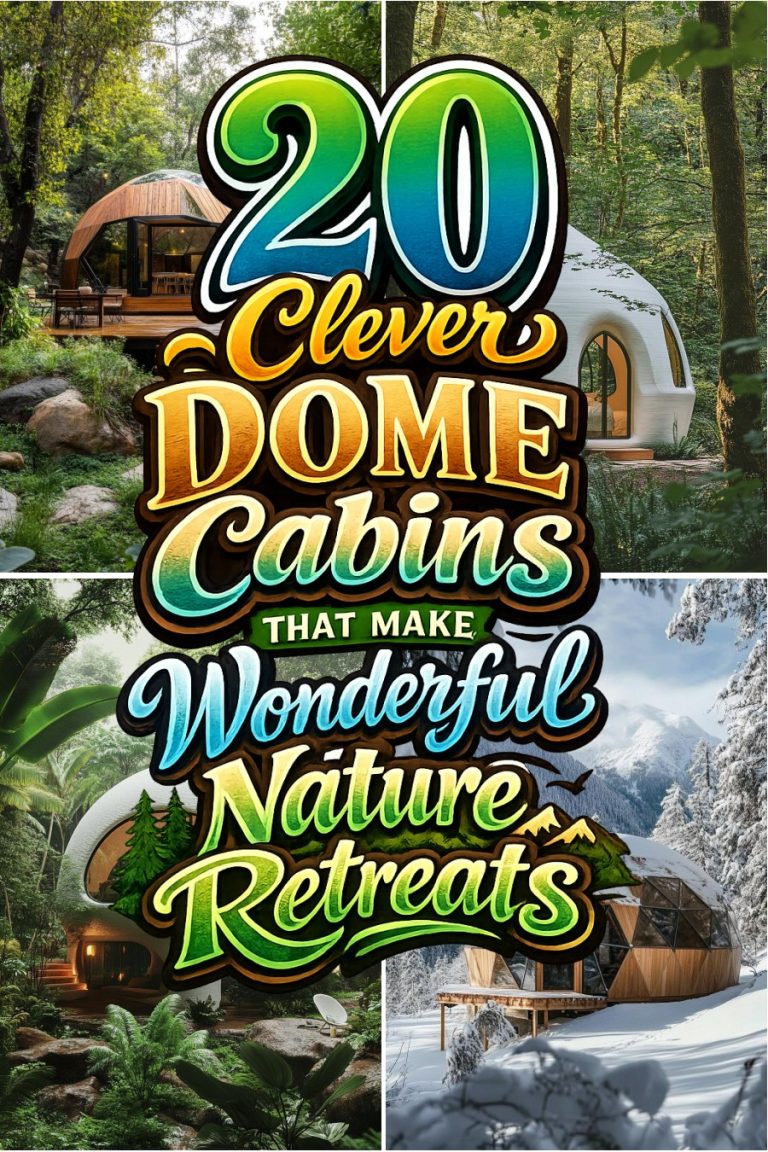 20 Clever Dome Cabins That Make Wonderful Nature Retreats