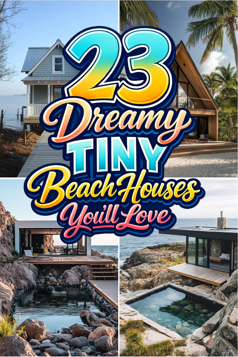 23 Dreamy Tiny Beach Houses You'll Love