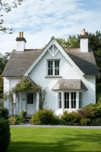54 White Exterior Homes That Embrace Classic Design
