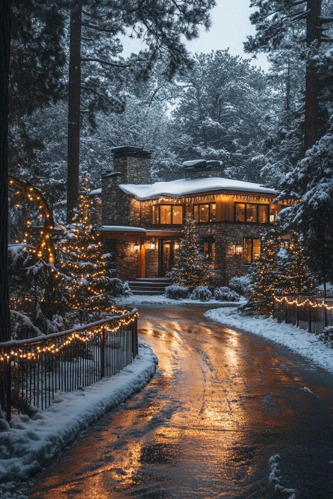 32 Dreamy Winter Wonderland Houses to Warm Your Heart