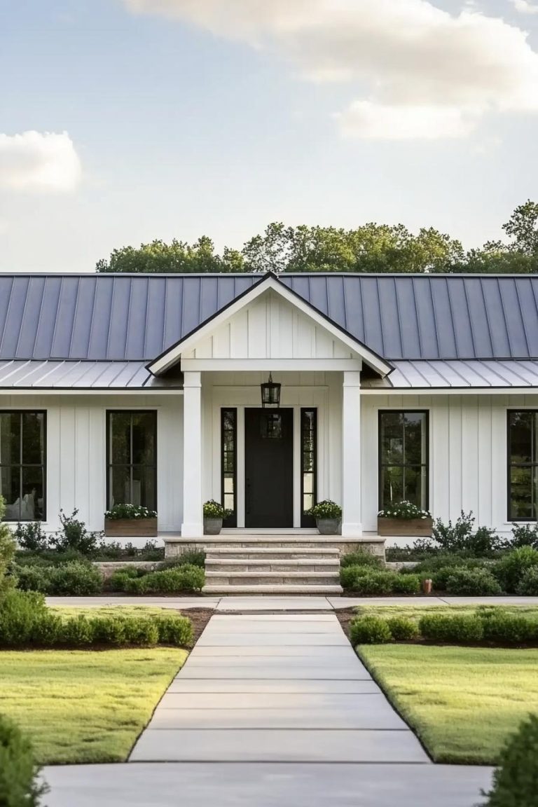 53 Elegant One Story Homes with Cozy Aesthetic