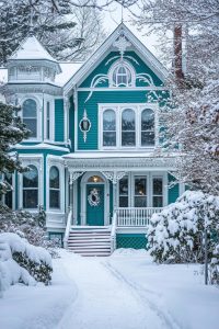34 Winter House Exteriors That Capture the Beauty of the Season