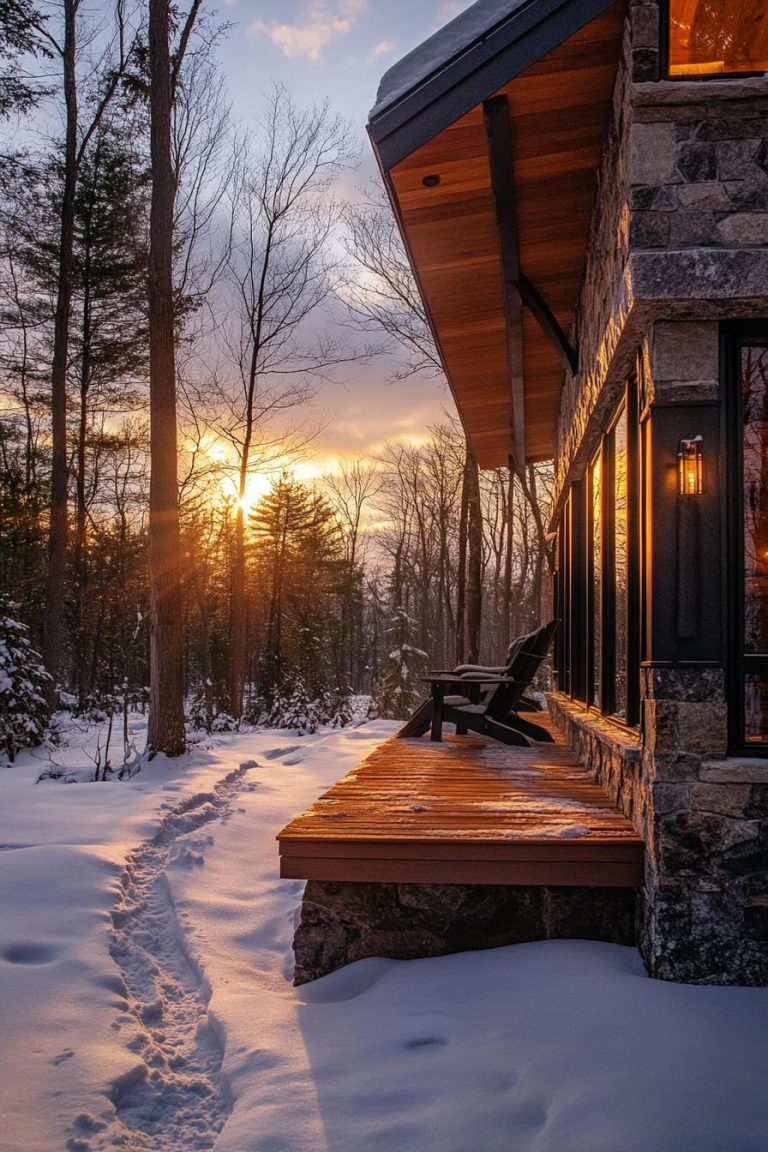 32 Dreamy Winter Wonderland Houses to Warm Your Heart