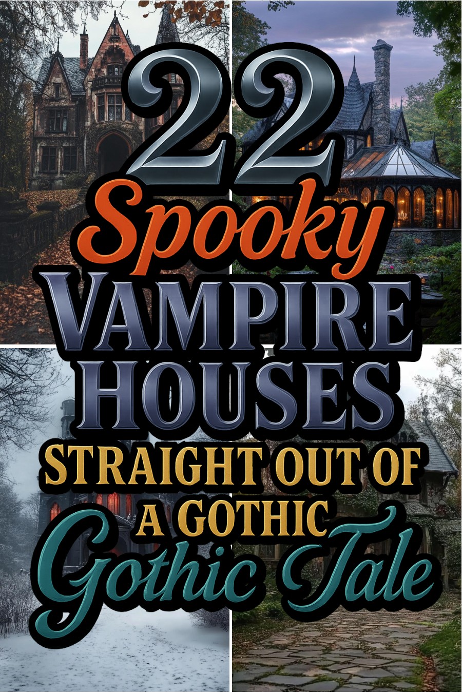 22 Spooky Vampire Houses Straight Out of a Gothic Tale