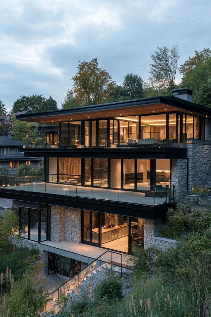 82 Stunning Steep Hillside Houses That Defy Gravity
