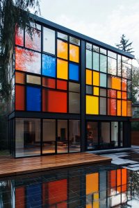 50 Vibrant Color Architecture Designs That Pop