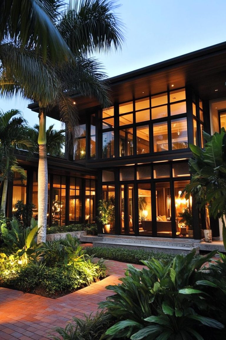 52 Stunning Tropical Minimalist Houses in Paradise