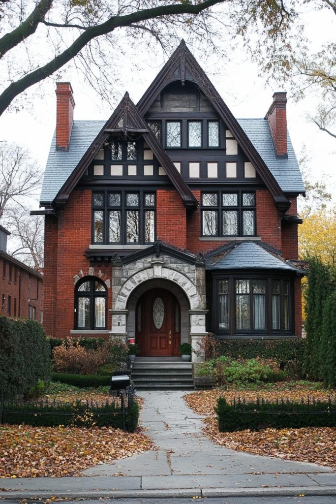 44 Enchanting Dark Cottagecore Houses with Whimsical Charm