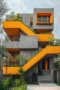 50 Vibrant Color Architecture Designs That Pop