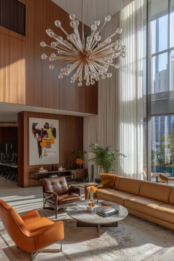 35 Mid-century Modern Living Room Ideas That Capture Retro Cool - Sky ...