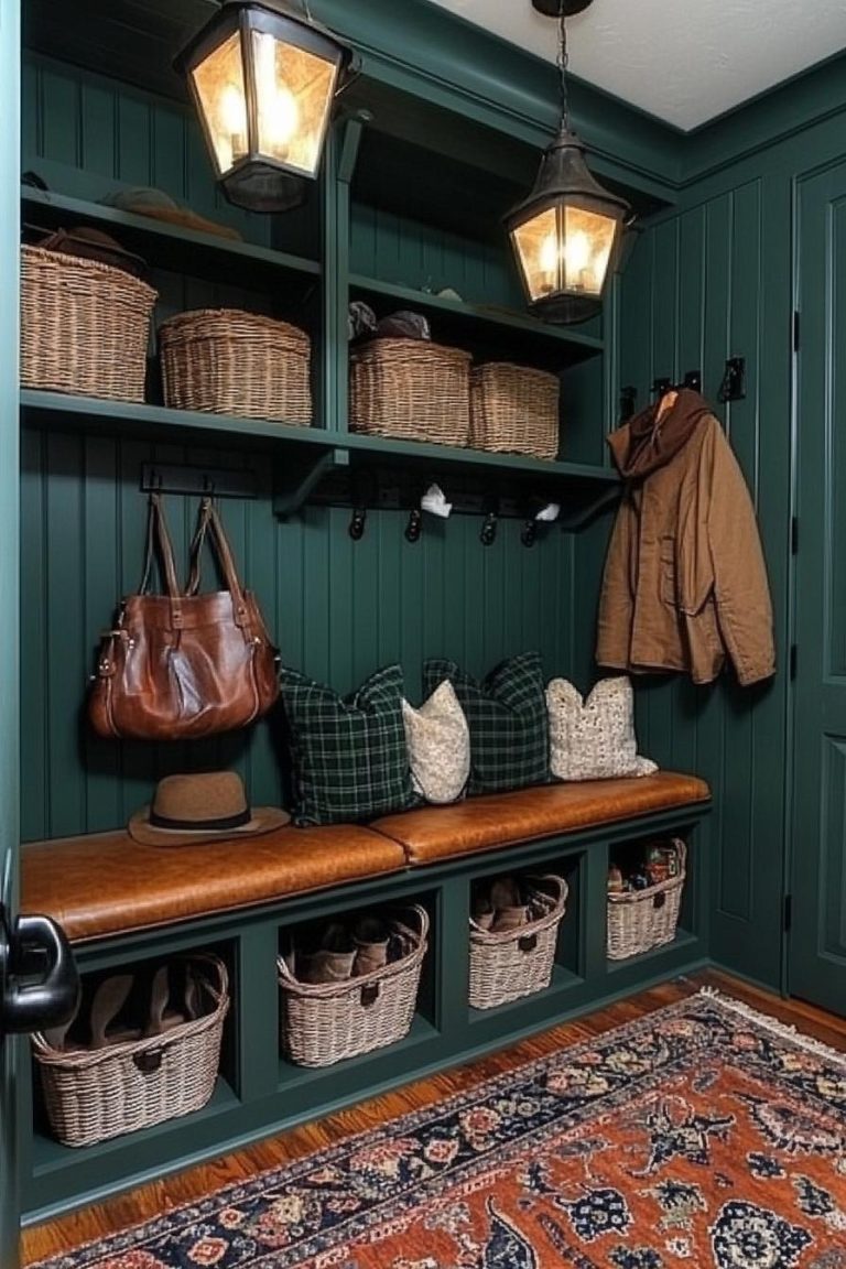 30 Cozy Mudroom Ideas for a Clutter-Free Entrance