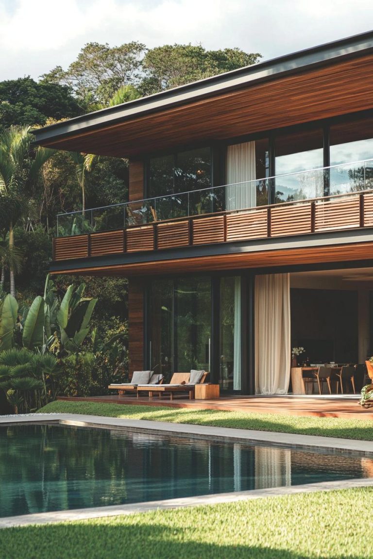 52 Stunning Tropical Minimalist Houses in Paradise