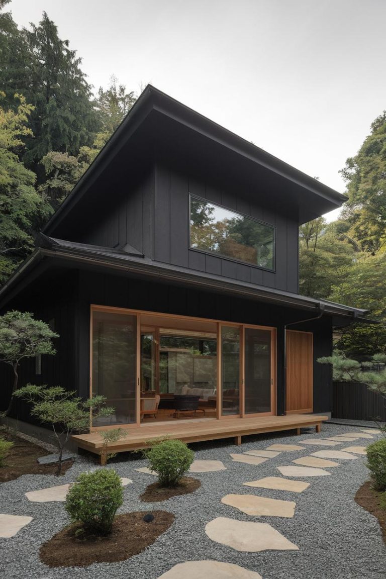 40 Black Contemporary Houses That Balance Elegance and Drama