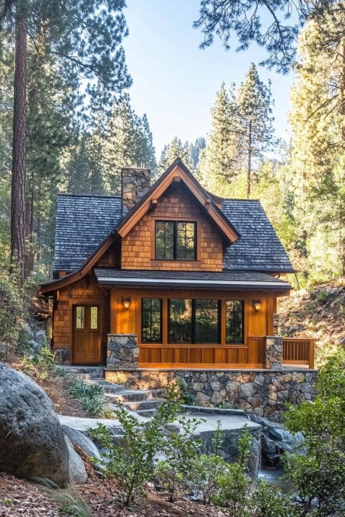 60 Stunning Forest Cottages for a Cozy Escape