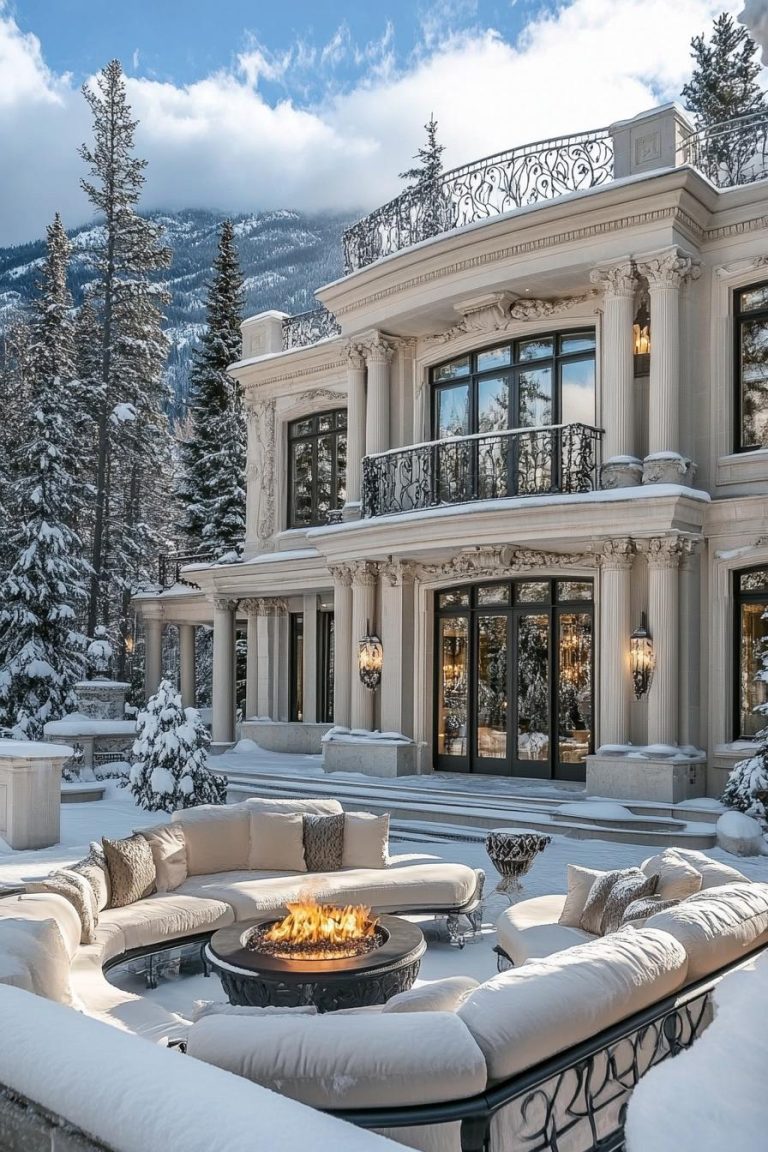 74 Gorgeous Fancy Houses You’ll Fall in Love With
