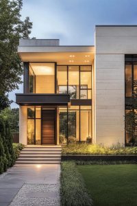 75 Trending Modern House Exterior Front View Designs
