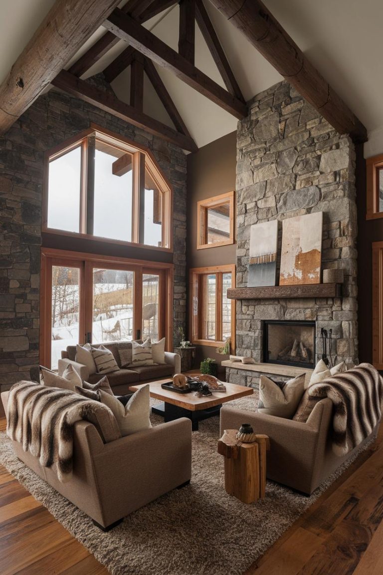 51 Winter Cabin Weekend Inspo Interiors