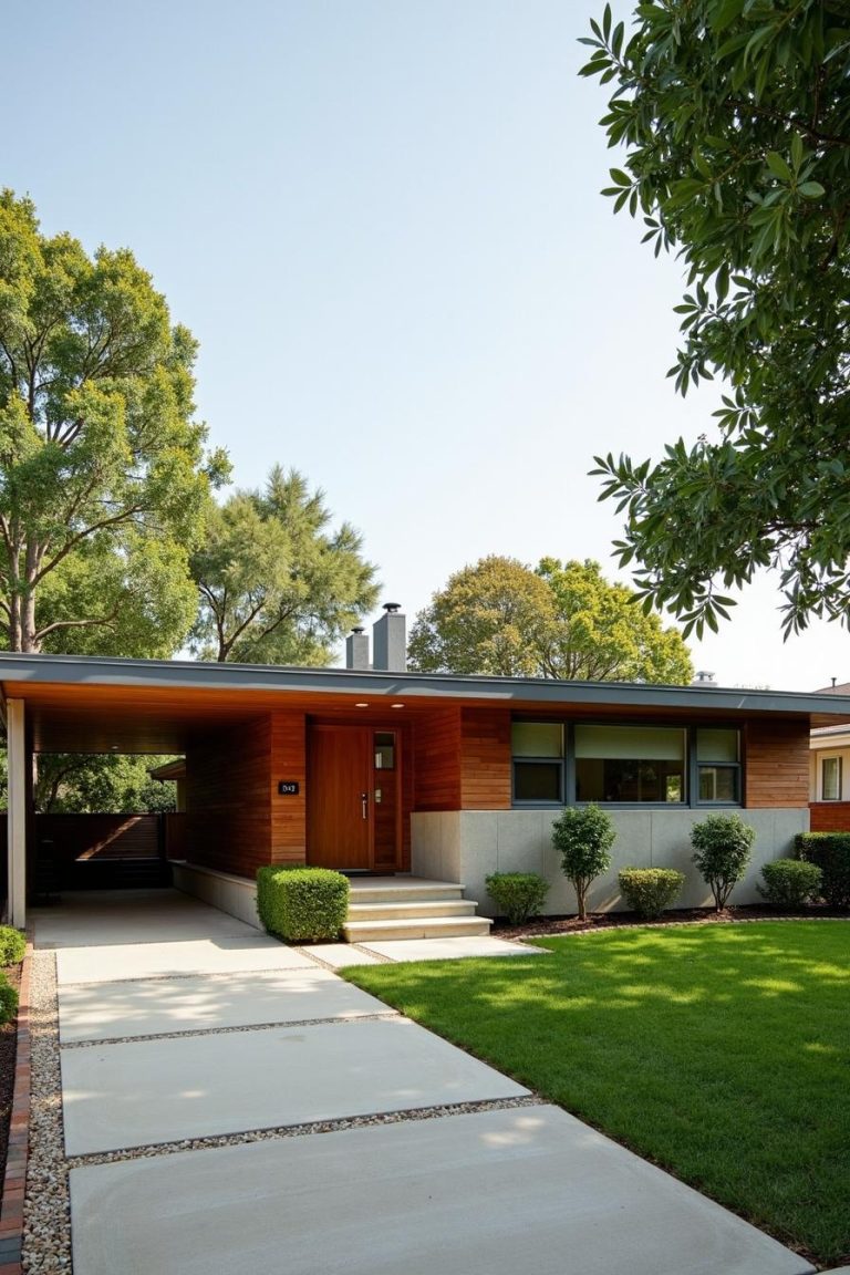 46 Mid-century Ranch Houses with Timeless Appeal