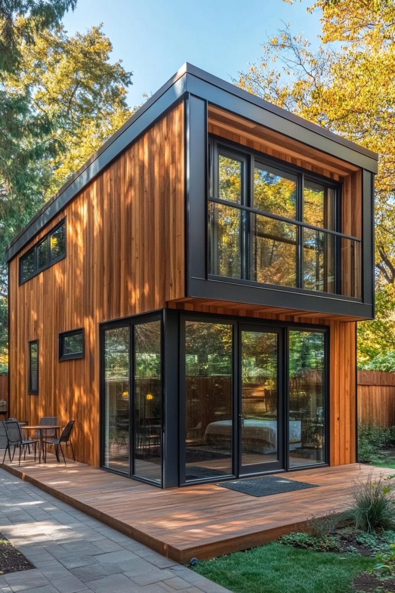 69 Tiny 2-Story Shed Houses That Maximize Space and Style