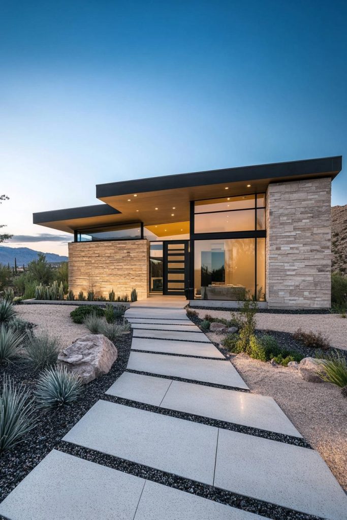 75 Trending Modern House Exterior Front View Designs